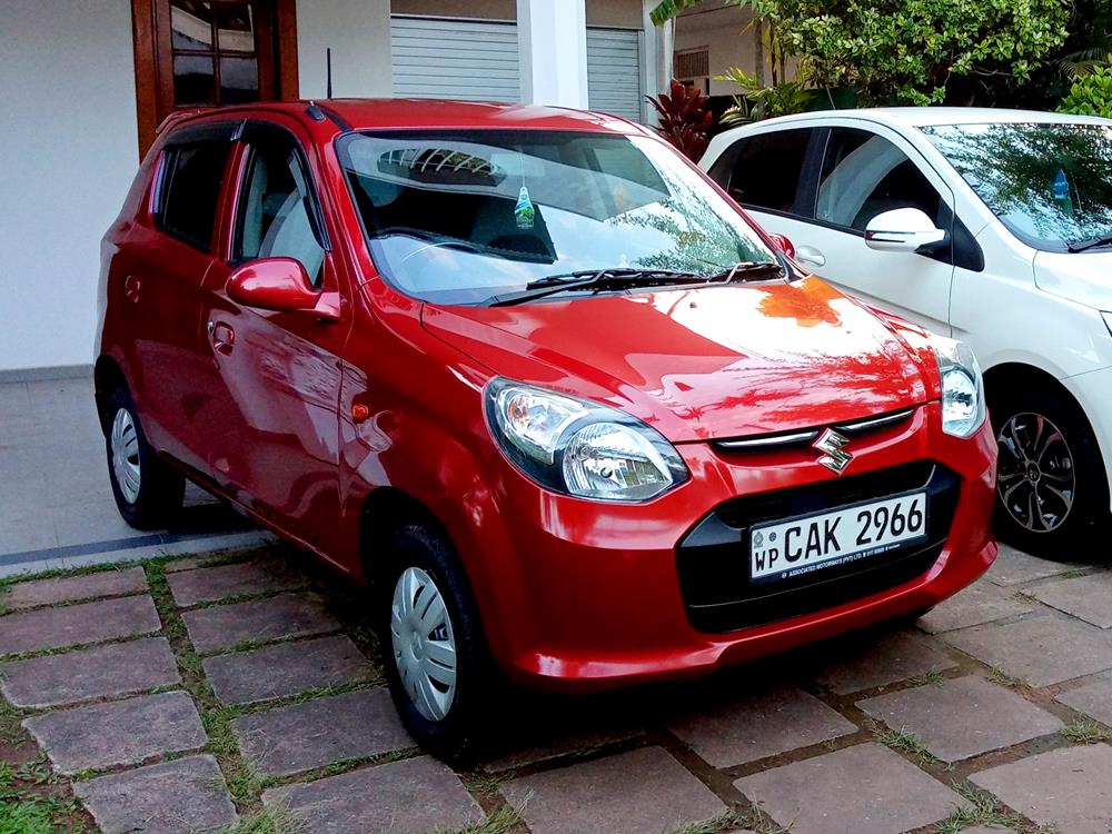 2015 Red Suzuki Alto 5dr Petrol Hatchback for sale for Rs. 2,085,000 in ...