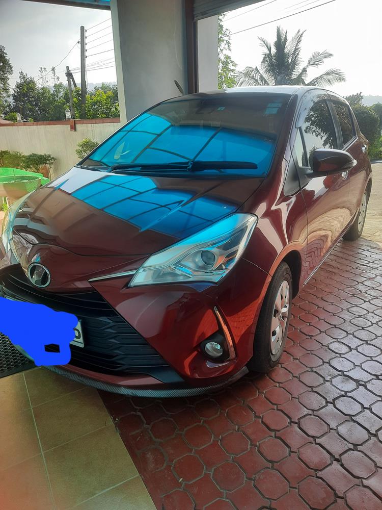 2019 Red Toyota Vitz 4dr Petrol Hatchback for sale for Rs. 9,295,000 in ...